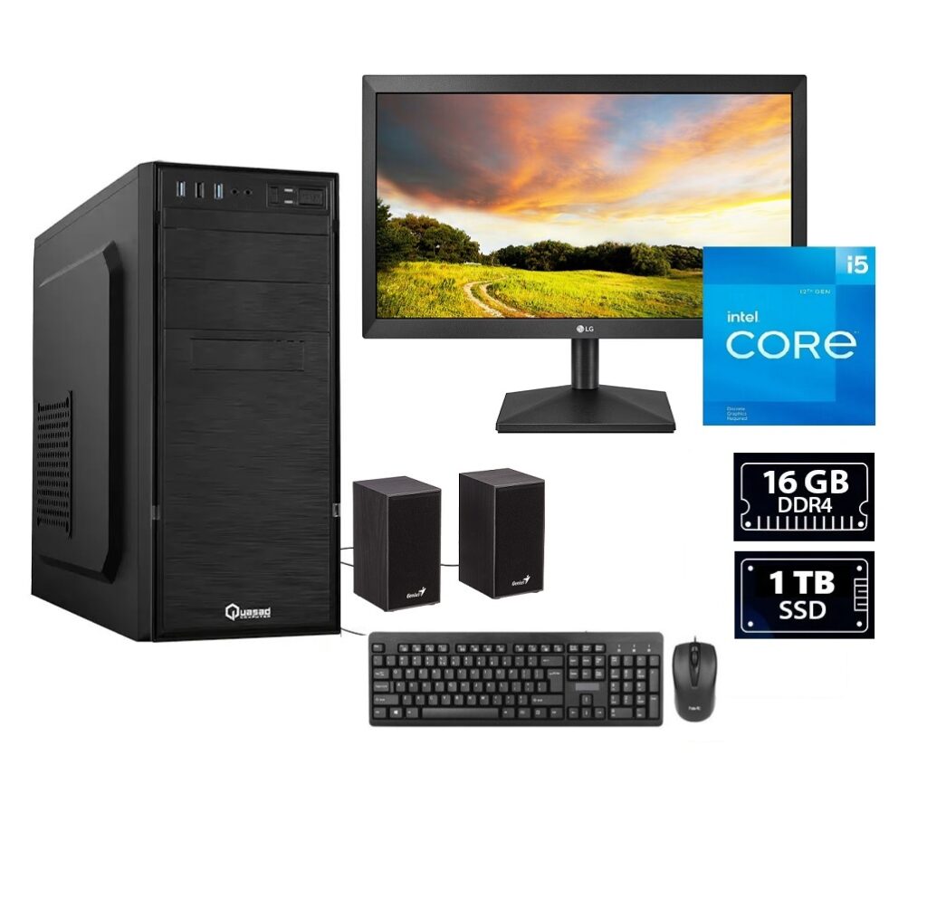 COMPUTADORA DE MESA INTEL CORE I5 12AVA GEN. Ram 16GB, SSD 1TB ...