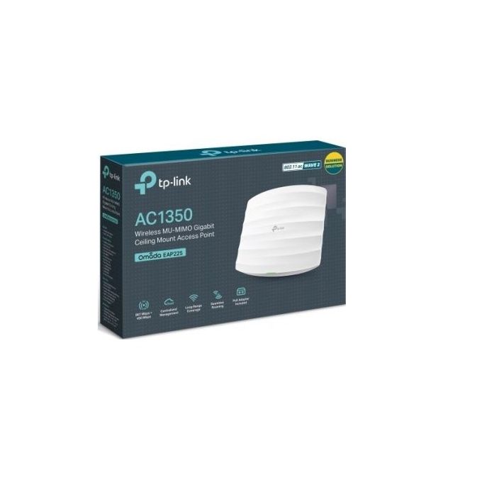 ACCESS POINT TPLINK EAP225 OMADA INDOOR AC1350 WIRELESS DUAL BAND PARA ...